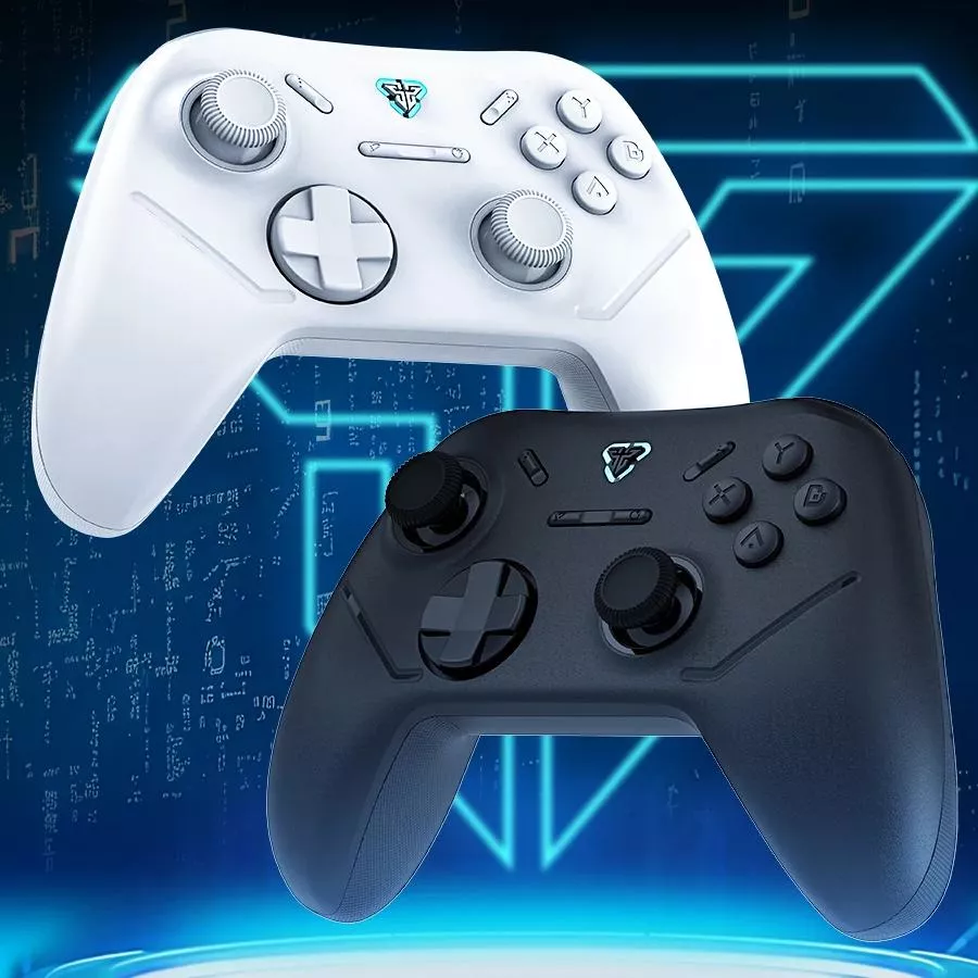 Wireless Gaming Controller with Hall-Effect Triggers and RGB Joysticks ...