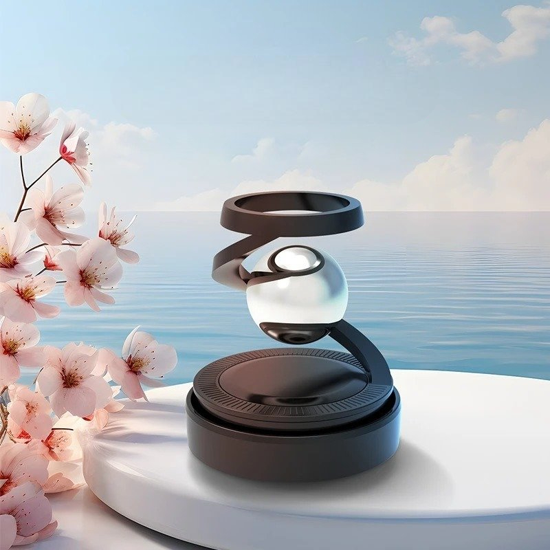 Solar Rotating Aromatherapy Car Diffuser - Joy To Use