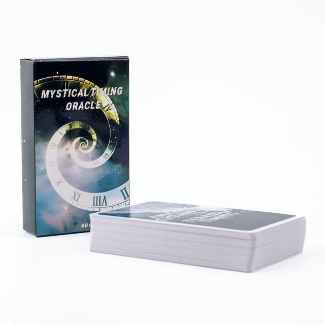 Mystical Timing Oracle Cards – 60-Card Deck for Divination & Time Insights