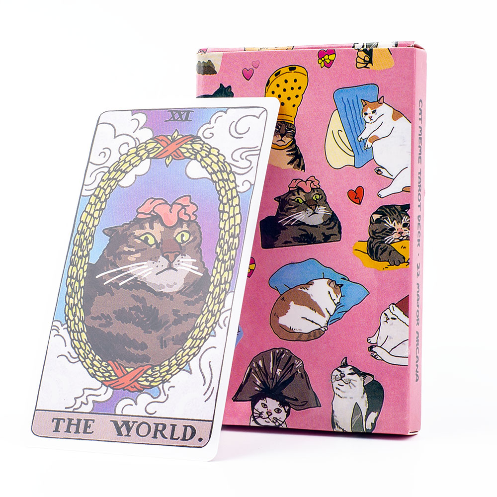 Funny Cat Meme Tarot Deck
