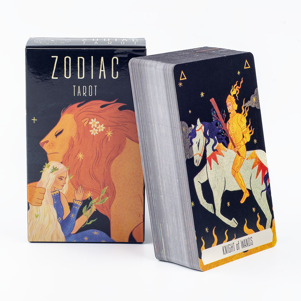 Zodiac Tarot Deck – 78 Cards for Fortune Telling, Divination & Party Games